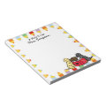 Personalized Labrador Puppies Reading Notepads | Zazzle