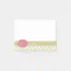 Personalized Lace & English Garden Post-it Notes | Zazzle