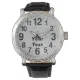 Personalized Large Number Watches for Men | Zazzle