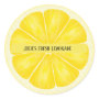 Personalized Lemon Slice Stickers | Zazzle