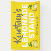 Personalized Lemonade Stand Banner | Zazzle