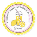 Personalized Lemonade Stickers | Zazzle