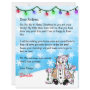 Personalized Letter from Santa + Coloring Page | Zazzle