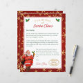 Personalized Letter From Santa | North Pole Mail | Zazzle