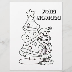 Personalized Letter from Santa with Hispanic Elf | Zazzle