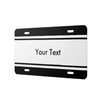 Personalized License Plates | Zazzle