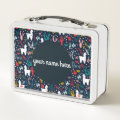 Personalized Llama Lunch Box | Zazzle