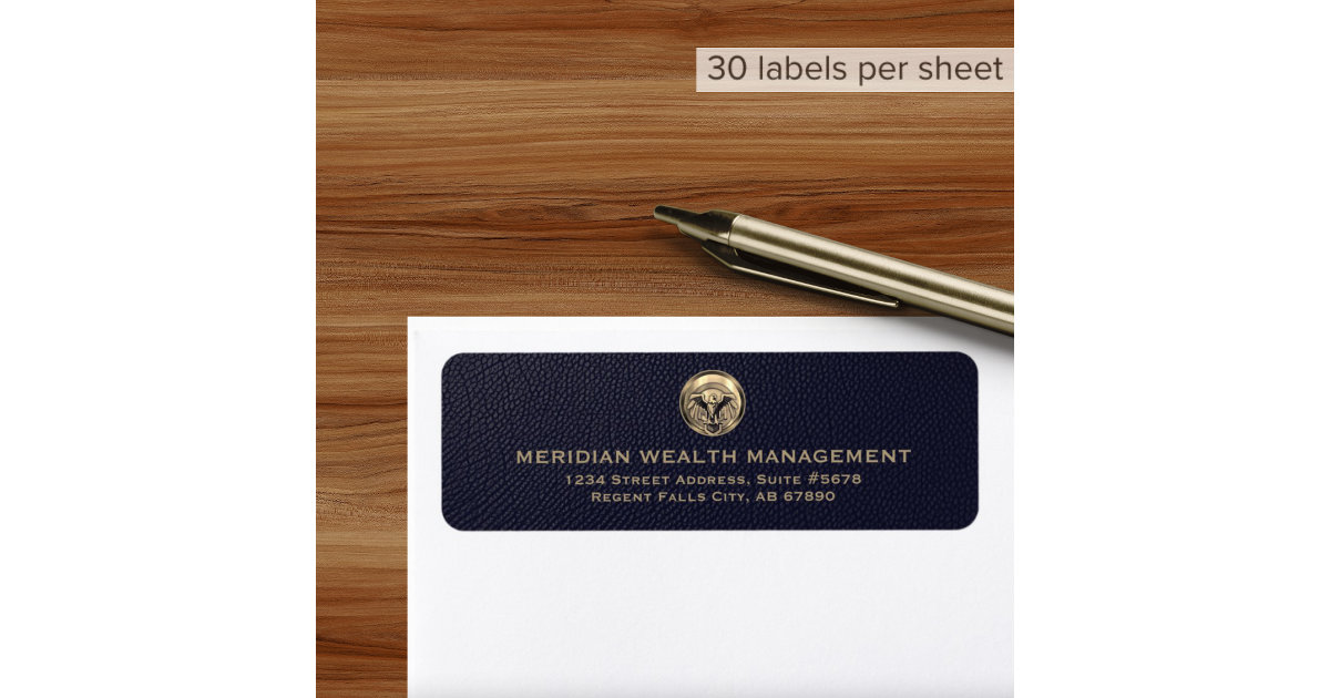 Personalized Logo Address Labels | Zazzle