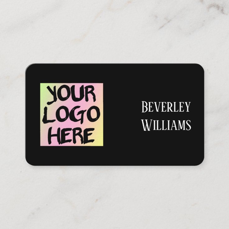 Personalized Logo Company Business Cards | Zazzle