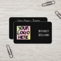 Personalized Logo Company Business Cards | Zazzle