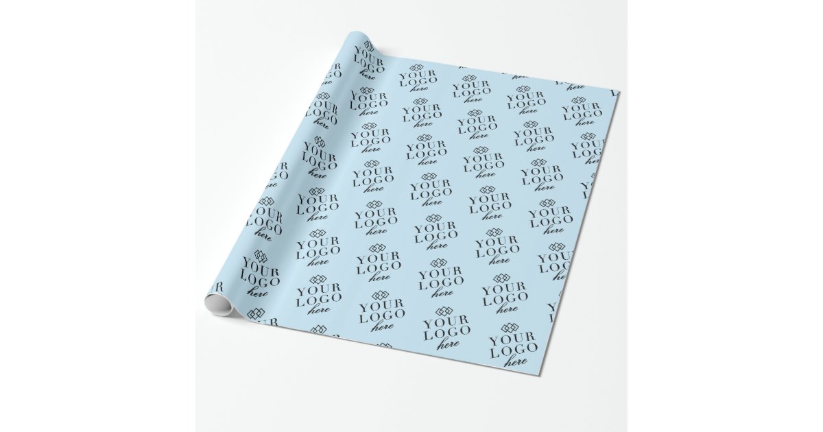 Personalized Logo Custom Wrapping Paper | Zazzle