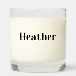 Personalized Maid Of Honor Proposal Candle | Zazzle