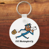 Personalized Mailbox Keychain | Zazzle