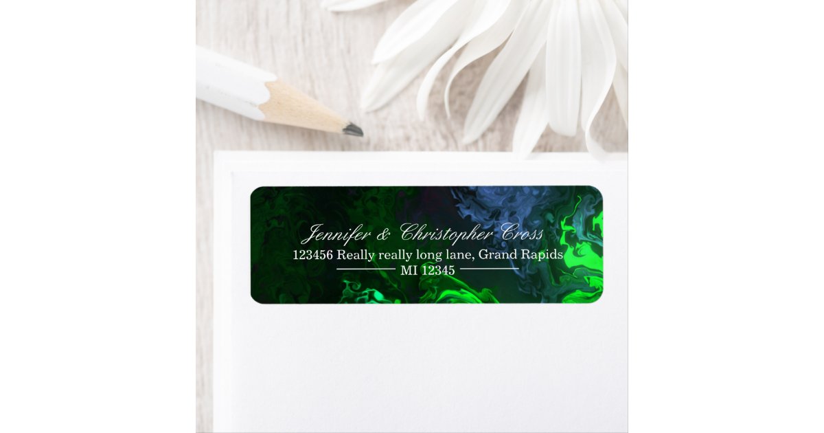 Personalized mailing address stickers | Zazzle