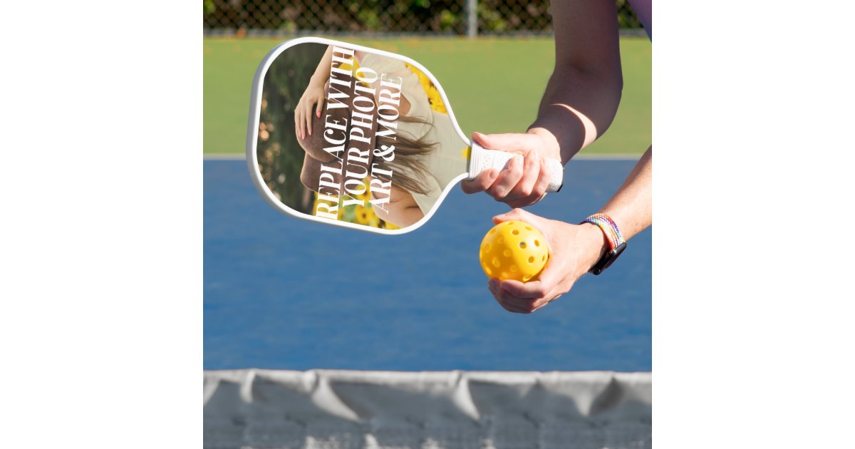 Personalized Make Your Own Pickleball Paddle | Zazzle