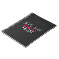 Personalized Makeup Artist Standard Notebook | Zazzle