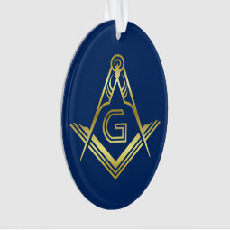 Personalized Masonic Christmas Ornaments | Zazzle