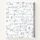 Personalized Math Diagrams Pattern Graph Paper Notebook | Zazzle