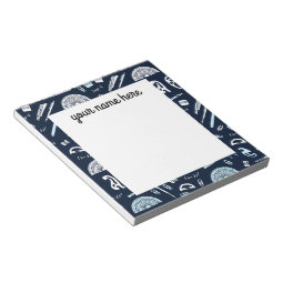 Personalized Mathematics Notepad | Zazzle