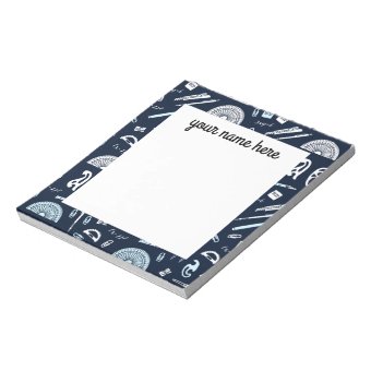 Personalized Mathematics Notepad | Zazzle