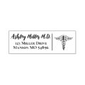 Personalized Medical Symbol Address Self-inking Stamp | Zazzle