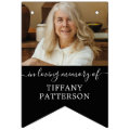Personalized Memorial Funeral Decor Bunting Flags | Zazzle