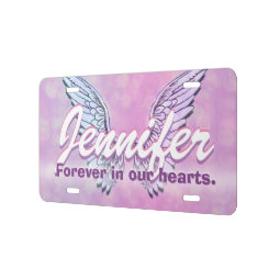Personalized Memorial License License Plate | Zazzle