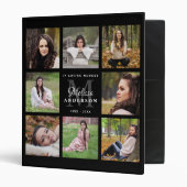 Personalized Memorial Loving Memory Photo Album 3 Ring Binder | Zazzle