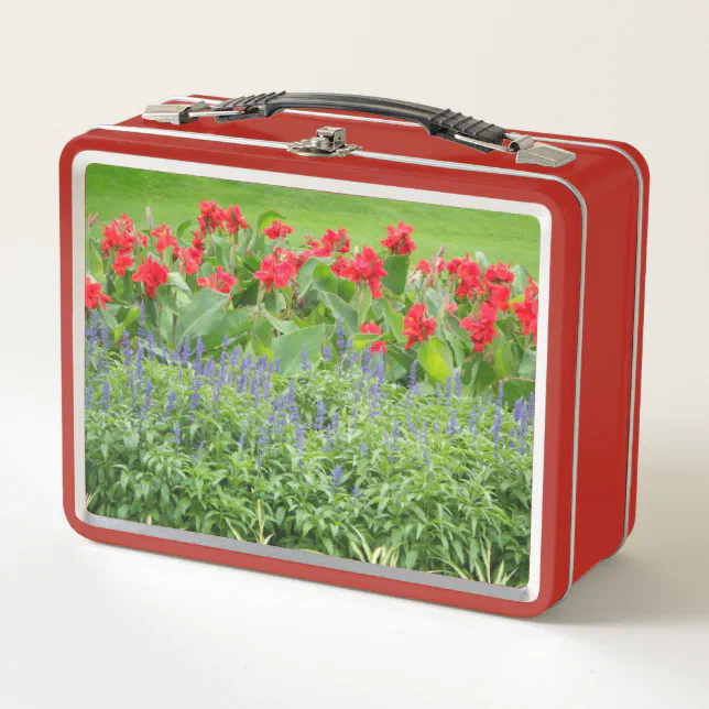 Personalized Metal Lunch Box | Zazzle