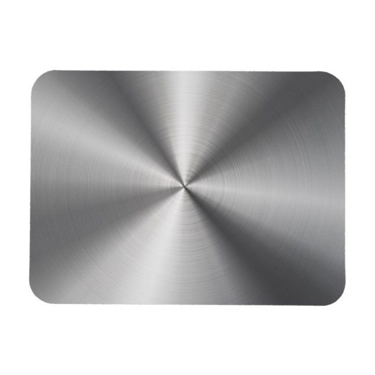 Personalized Metallic Radial Texture Magnet | Zazzle