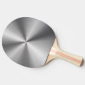 Personalized Metallic Radial Texture Ping-Pong Paddle | Zazzle