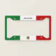 Personalized Mexican Flag License Plate Frame | Zazzle