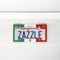 Personalized Mexican Flag License Plate Frame | Zazzle