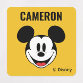 Personalized Mickey Mouse | Back to School Labels | Zazzle