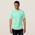 Personalized Mint Green Embroidered T-Shirt | Zazzle