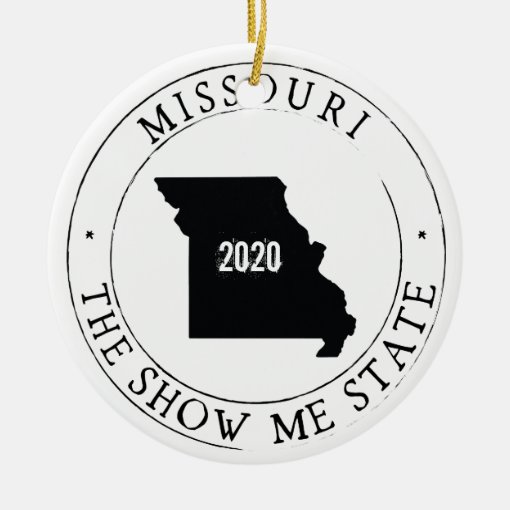 Personalized Missouri Ornament | Zazzle