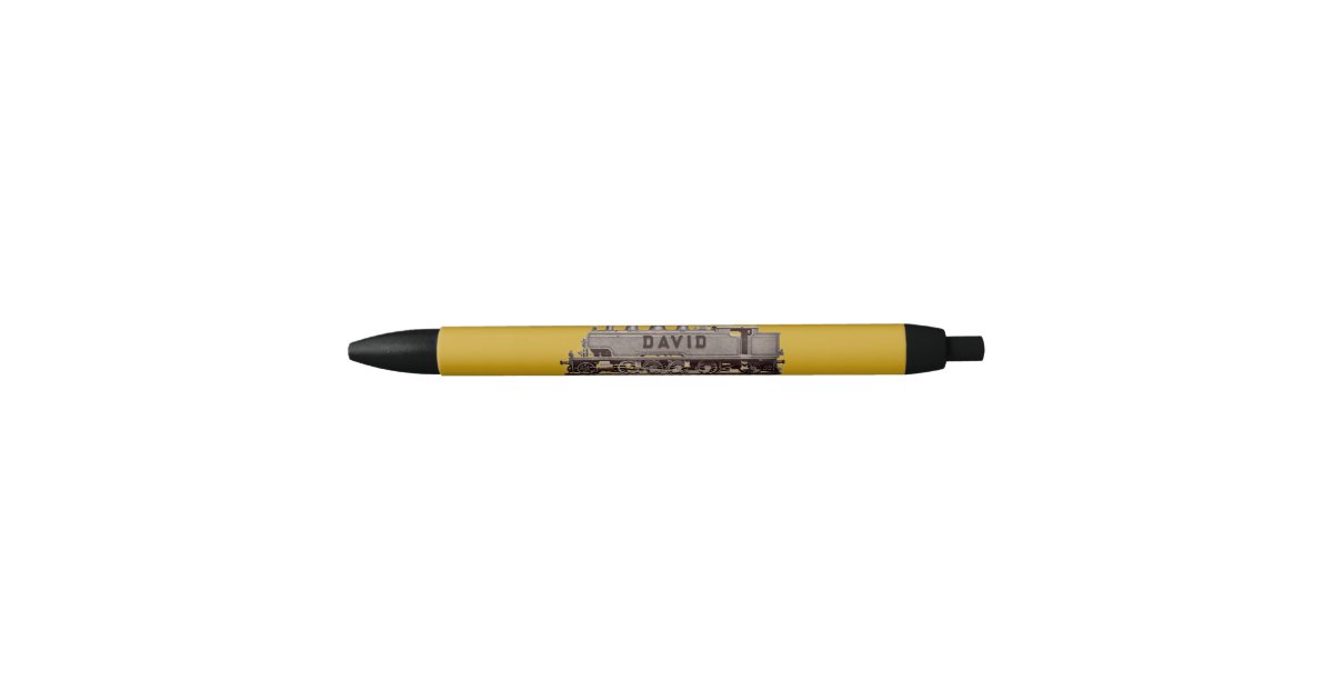 Personalized Model Train Pen | Zazzle
