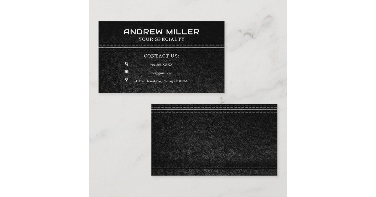 Personalized Modern Founder Business Card Ideas | Zazzle