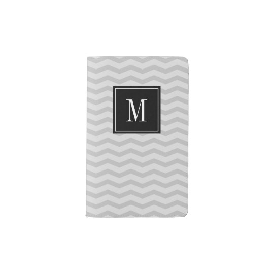 Personalized monogram chevron moleskine notebook | Zazzle.com