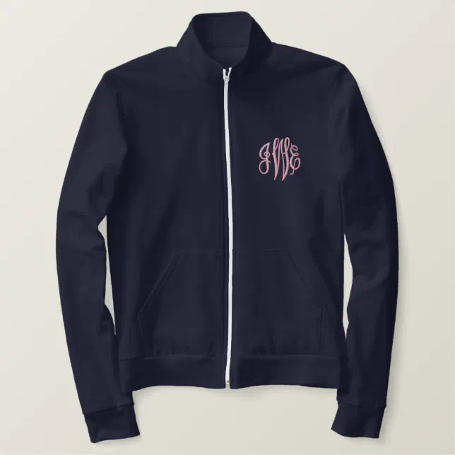 Personalized Monogram Embroidered Jackets | Zazzle