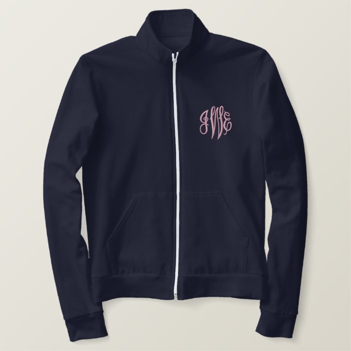 Personalized Monogram Embroidered Jackets | Zazzle.com