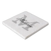Personalized monogram stone trivet | pot holders | Zazzle