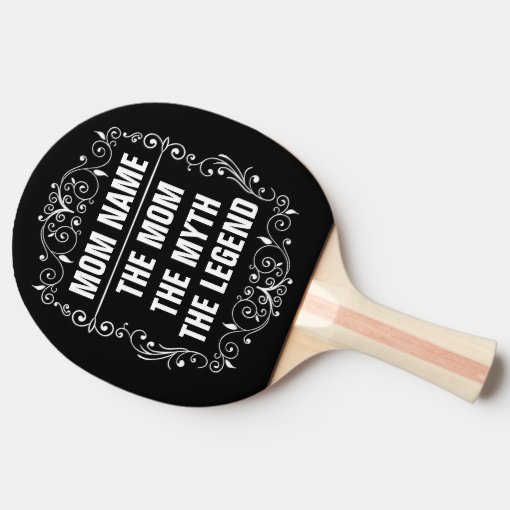 Personalized Mothers day Ping Pong Paddle | Zazzle