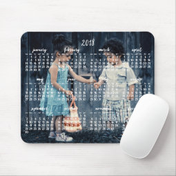Personalized Mouse Pad Calendar 2018 | Zazzle