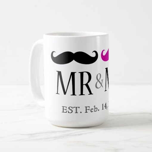 Personalized MR & MR Mugs | Zazzle