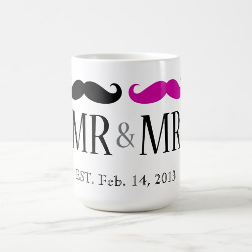 Personalized MR & MR Mugs | Zazzle