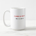 Personalized Mr. Right Mug | Zazzle