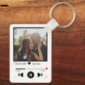 Personalized Music Player Photo Keychain | Zazzle