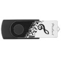 Personalized Musical Notes USB 2.0 Flash Drive | Zazzle