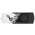 Personalized Musical Notes USB 2.0 Flash Drive | Zazzle